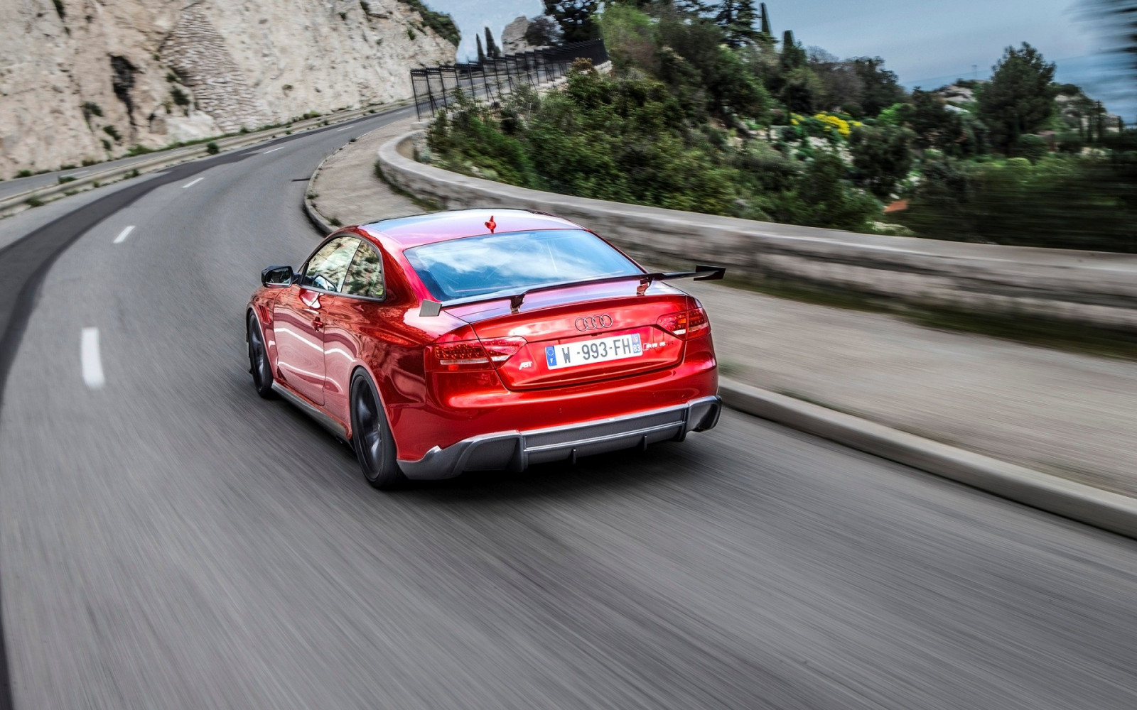 Wallpaper : 1920x1200 px, ABT, audi RS5, mobil merah, jalan 1920x1200 ...