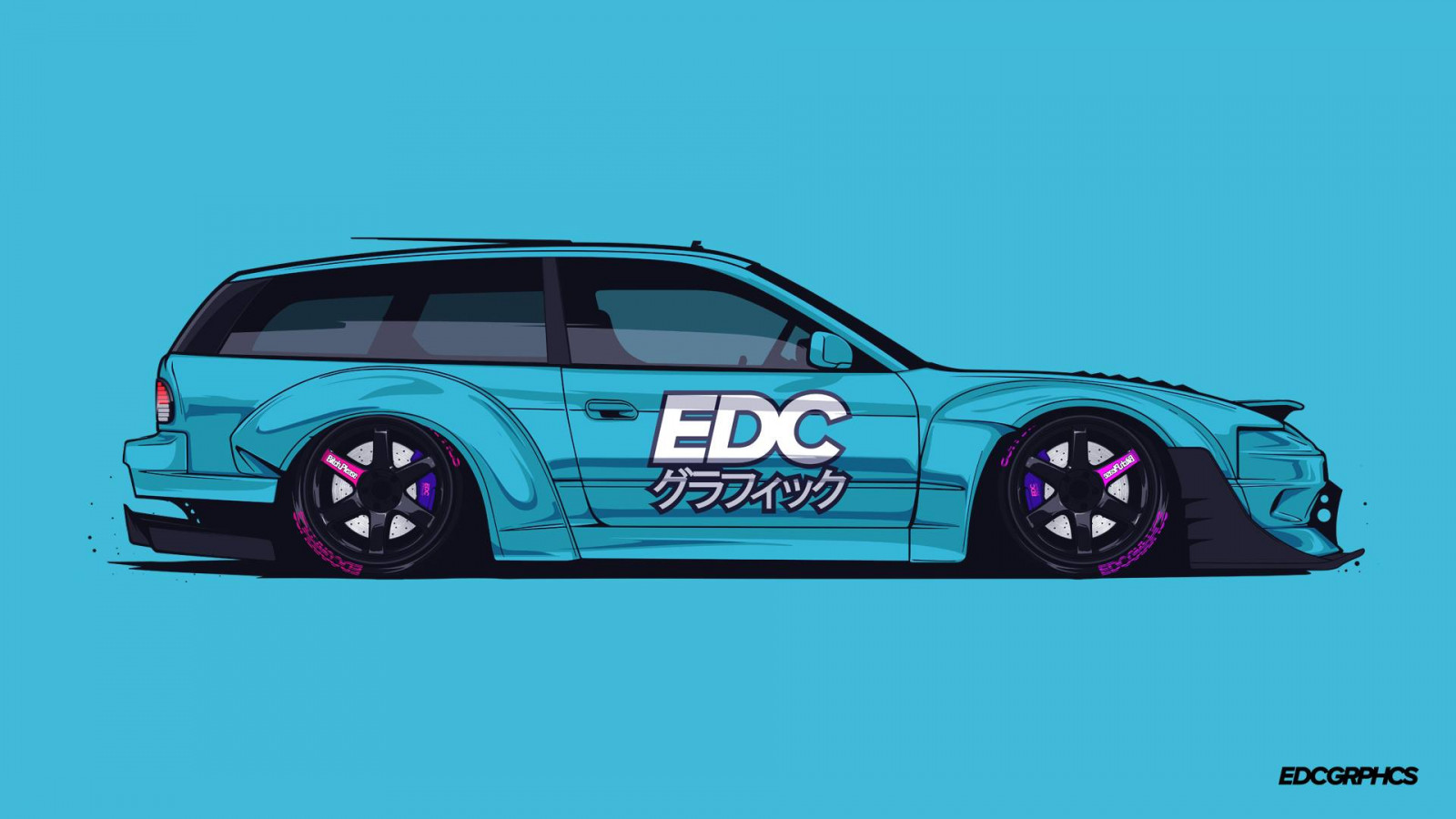 Hình nền : EDC Graphics, Nissan 240SX, Render, JDM, Xe ô tô Nhật Bản ...
