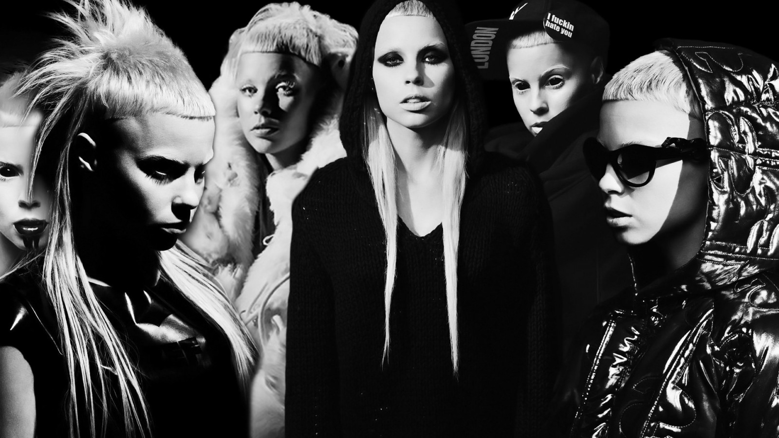 Wallpaper : fashion, Die Antwoord, zef, Yolandi Visser, Person, black ...