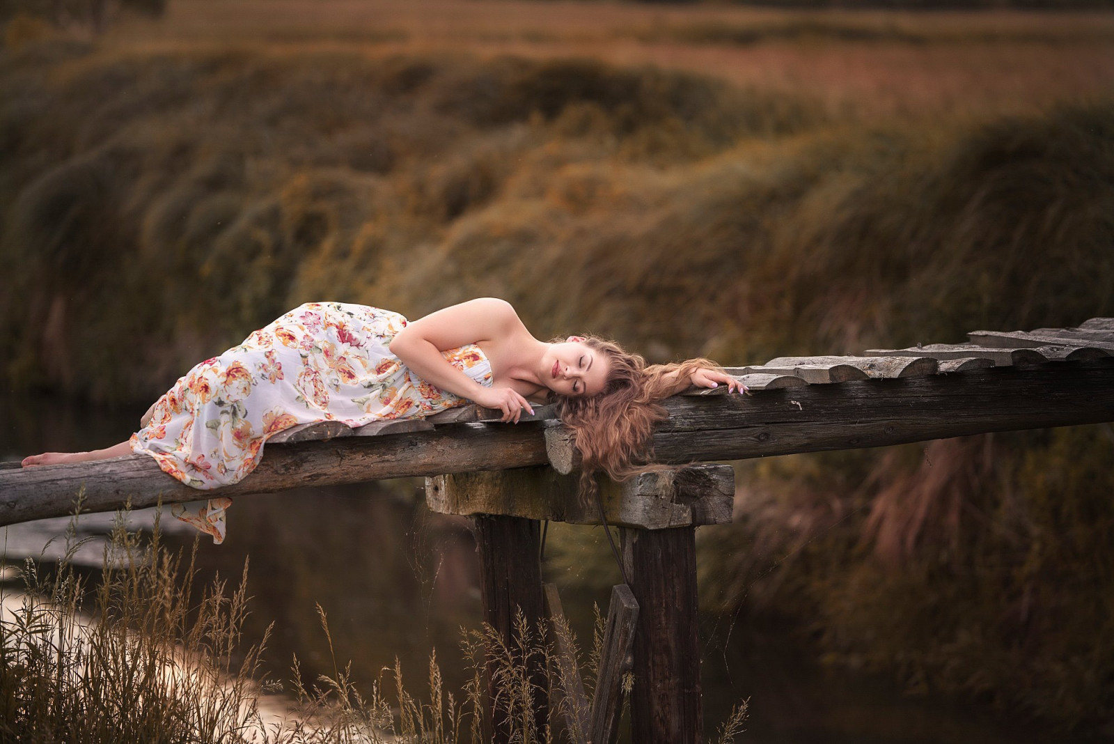 Wallpaper : closed eyes, nature, model, women outdoors 2000x1335 ...