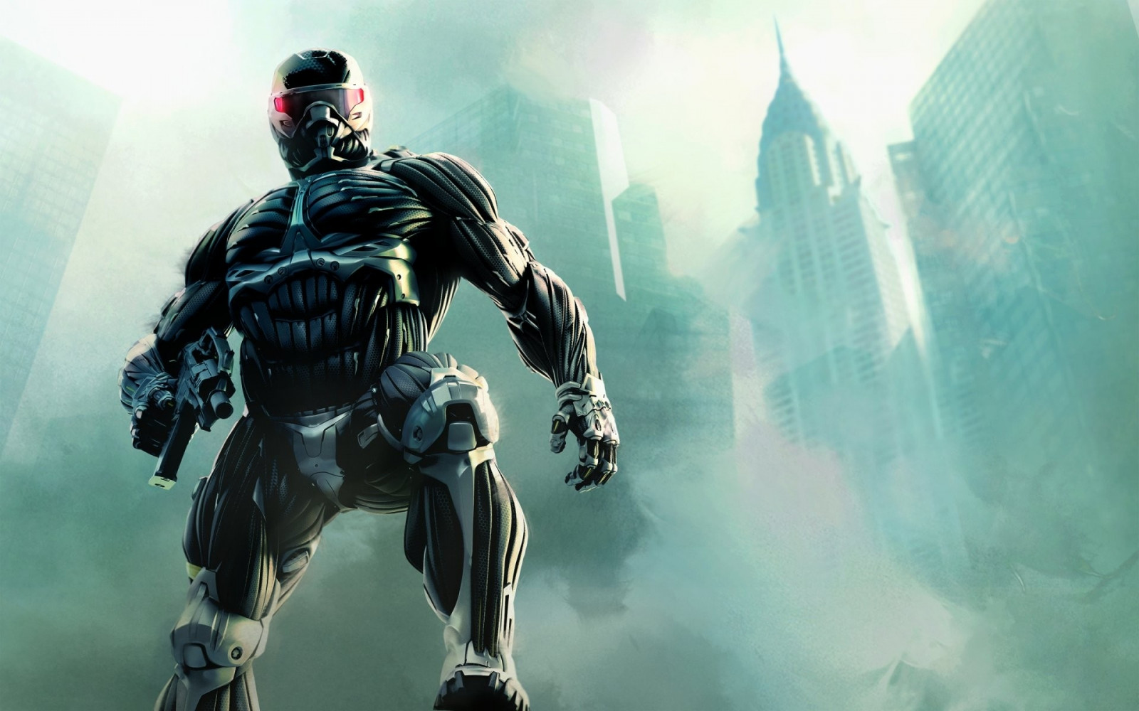 Wallpaper : Crysis, prophet, look, city, gun, light, Alcatraz 1920x1200 ...