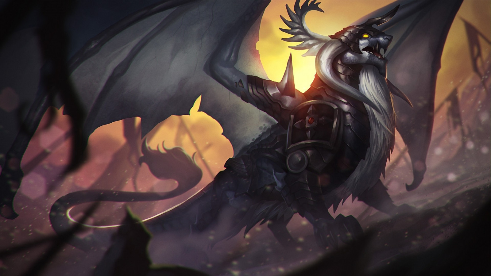 Wallpaper : fantasy art, anime, artwork, dragon, demon, darkness ...