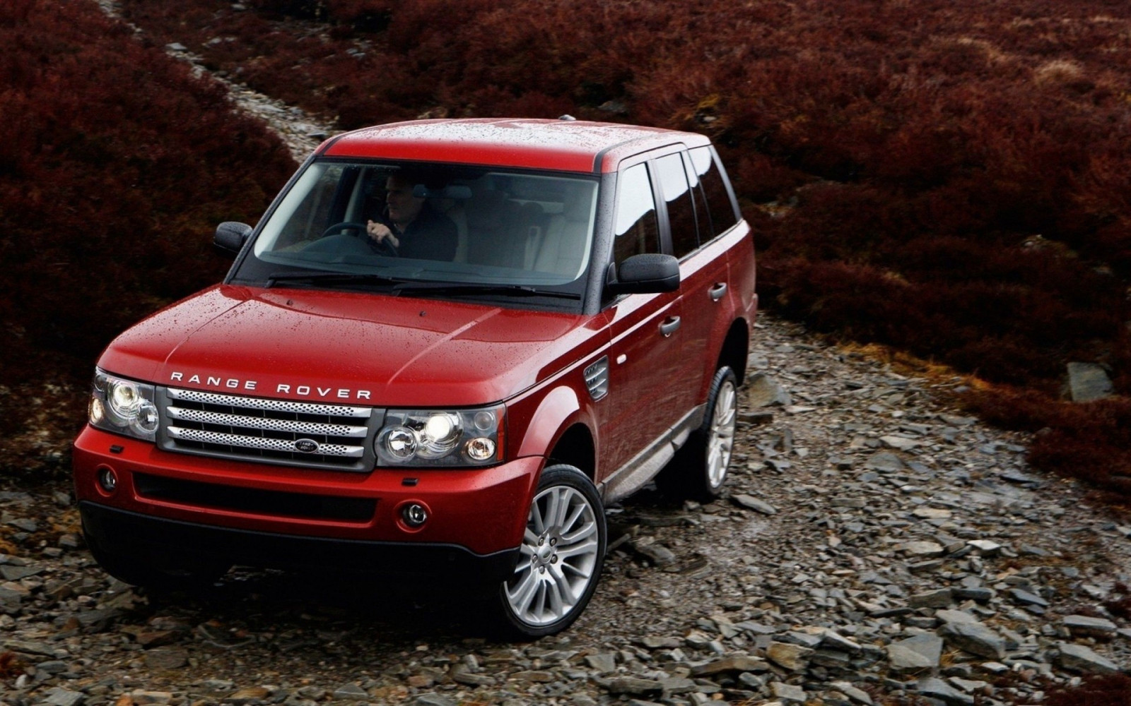 Wallpaper : car, red cars, Range Rover, wheel, land vehicle, automotive ...