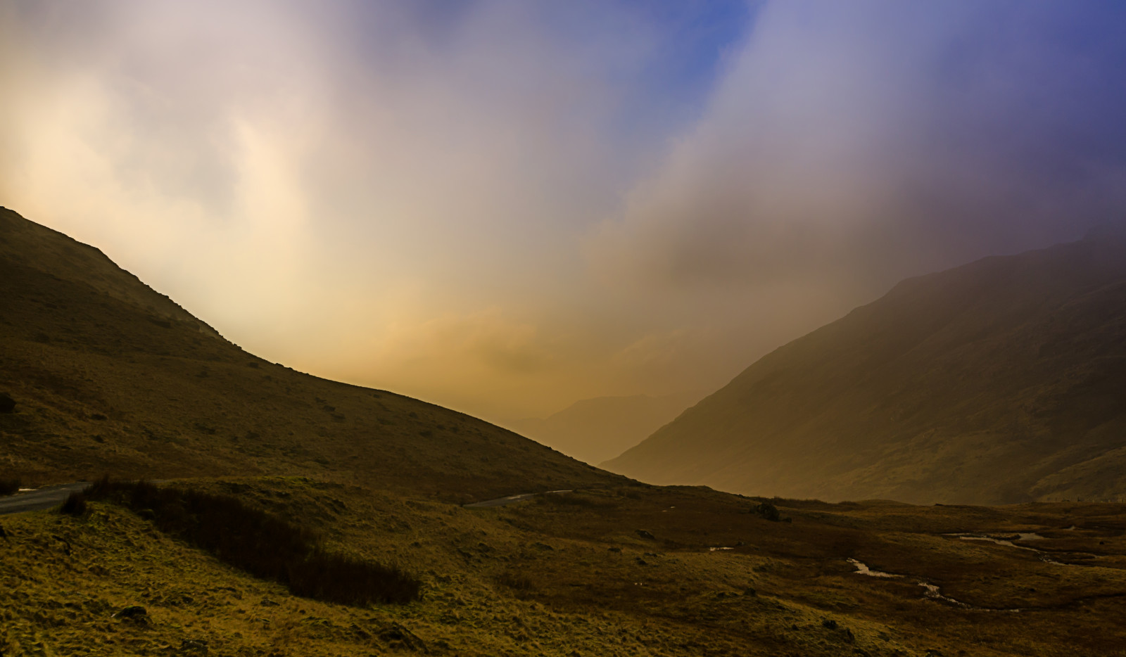 Wallpaper : lakedistrict, Cumbria, mountains, hills, clouds, atmosphere ...
