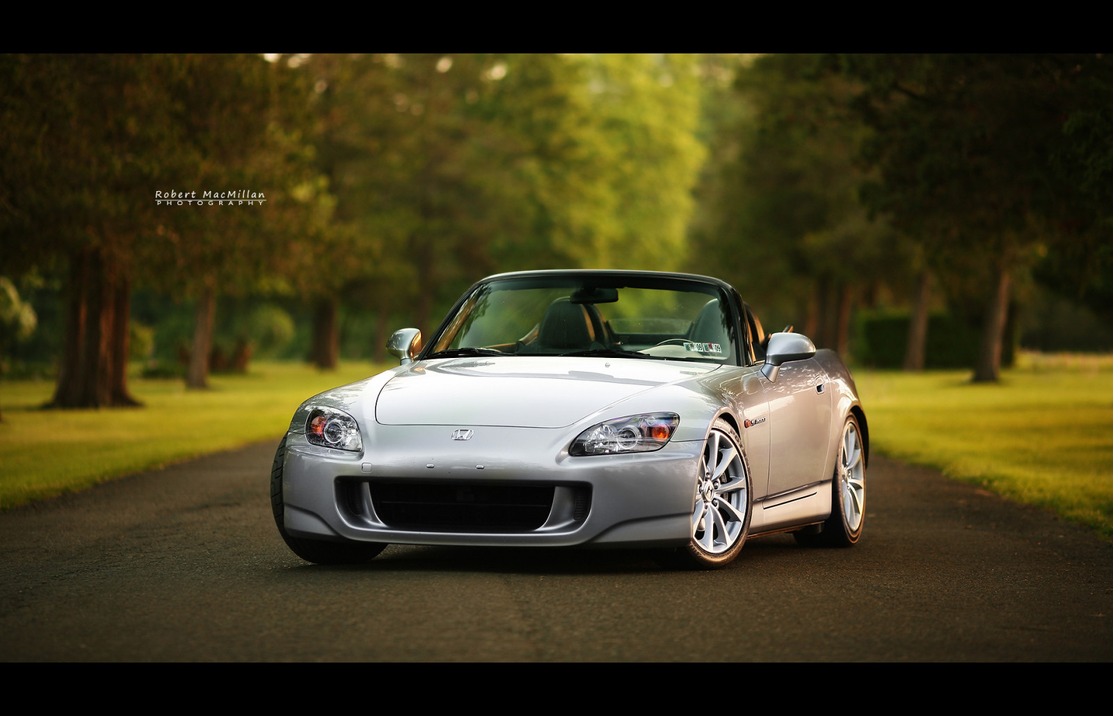 デスクトップ壁紙 : 道路, 写真, 日の出, ホンダ, ボケ, スポーツカー, ホンダs2000, クーペ, コンバーチブル ...