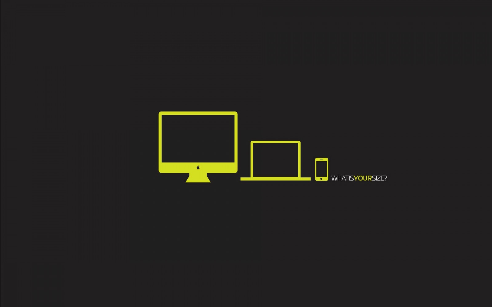 Wallpaper : yellow, computer, MacBook, iPhone 1920x1200 - - 1086849 ...