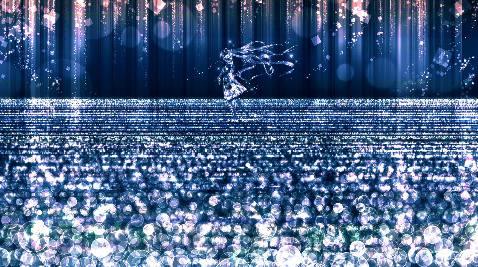 Wallpaper : city, anime girls, Vocaloid, Hatsune Miku, Mecca ...