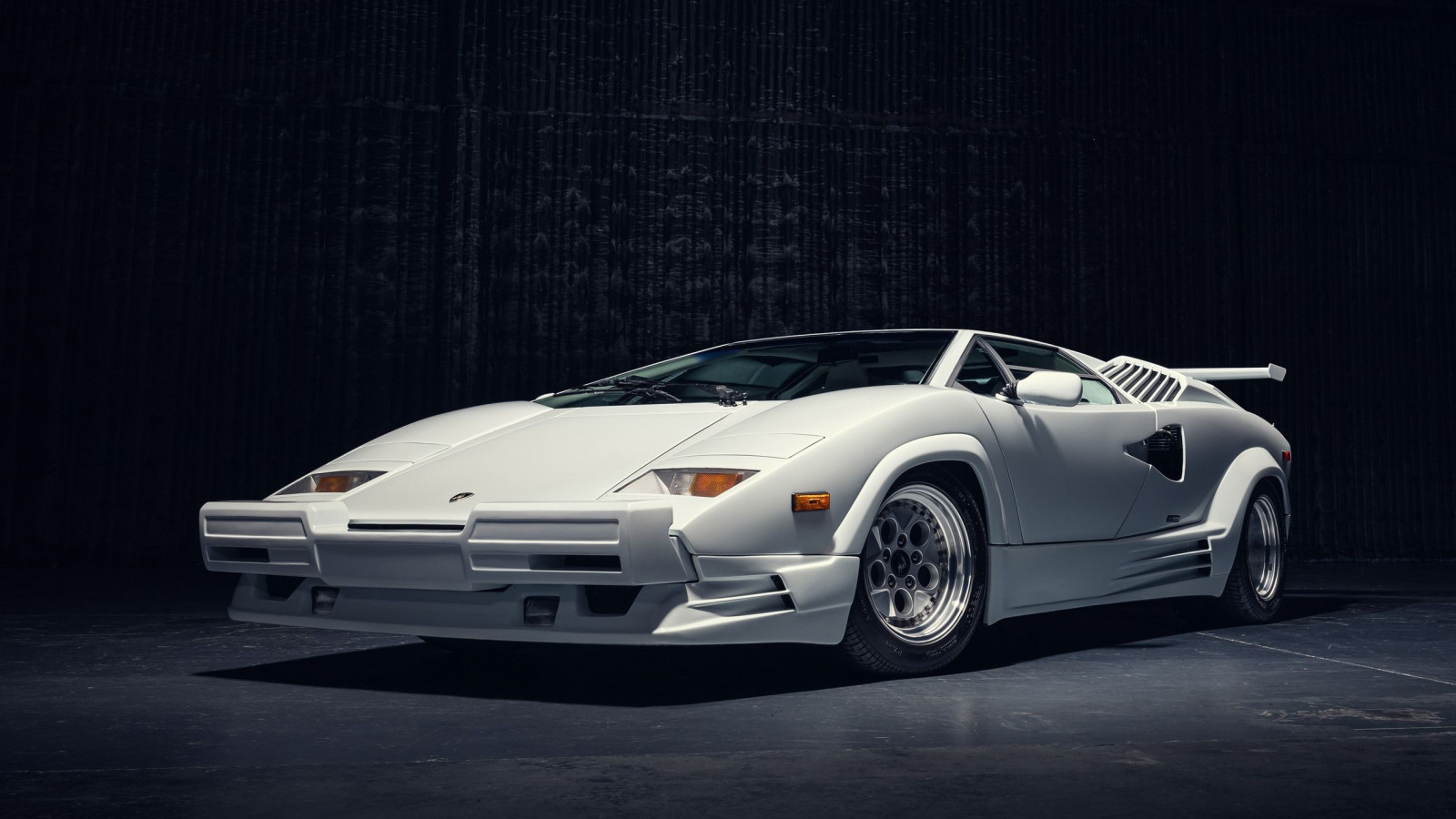 Wallpaper : Lamborghini Countach, Countach 25th Anniversary, white cars ...