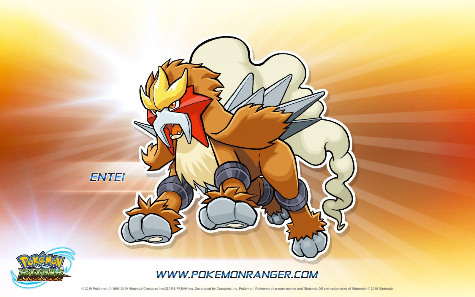 Wallpaper : 1920x1200 px, Entei, pokemon 1920x1200 - CoolWallpapers ...