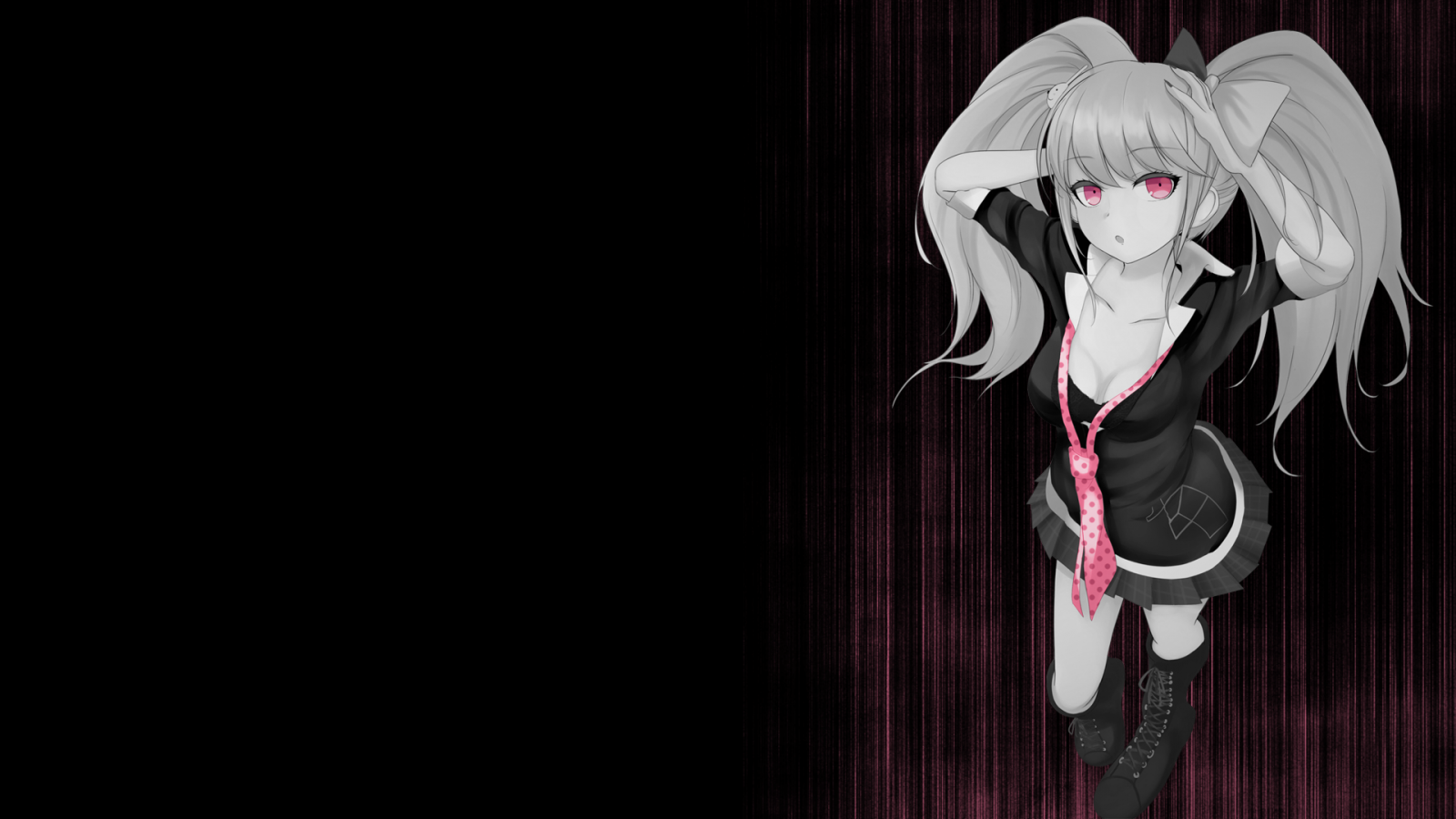 Wallpaper Selective Coloring Black Background Dark Background
