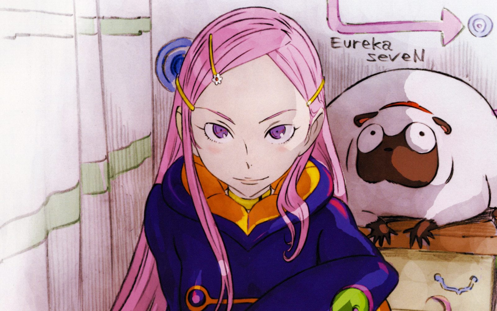 Wallpaper : Eureka Seven, anime girls, Anemone Eureka Seven 1920x1200 ...