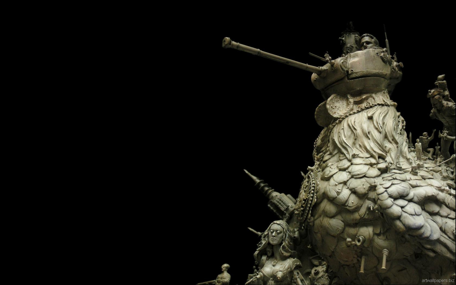 Wallpaper 1680x1050 Px Art Dark Kris Kuksi Sculptures 1680x1050 4kwallpaper 1603901