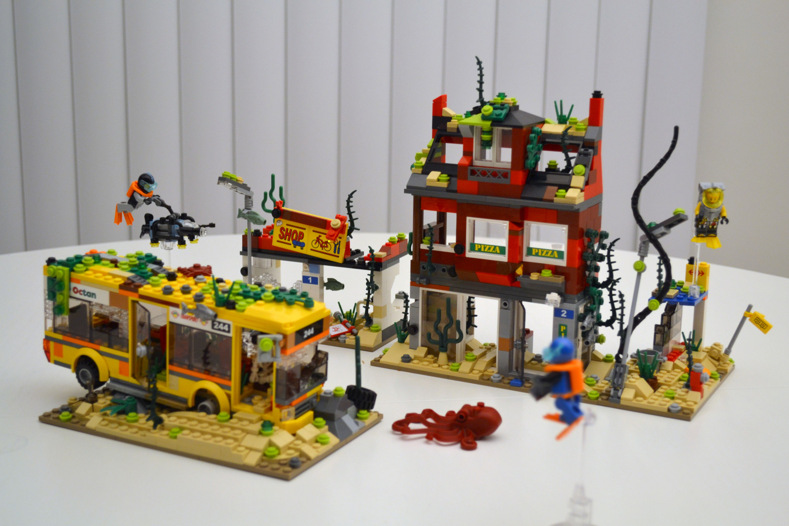 Masaüstü : Şehir, LEGO, sualtı, Oyuncak, Mod, köşe, Batmış, Yarışma ...