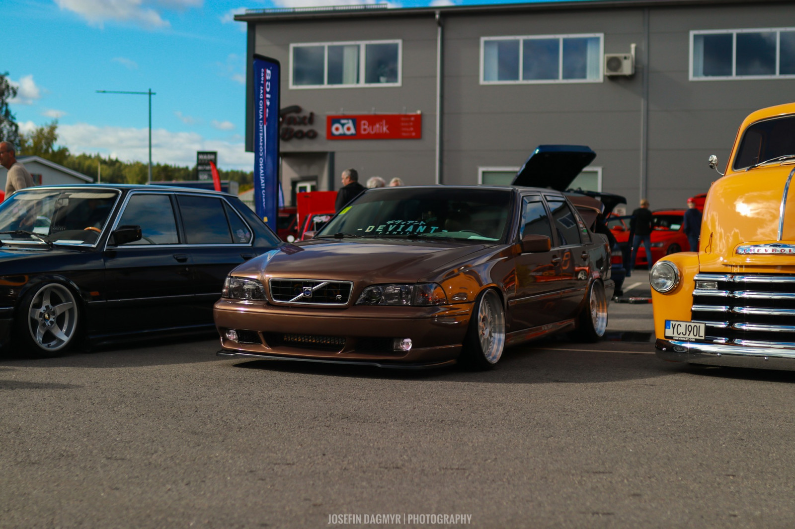 Wallpaper : Josefin Dagmyr, Volvo S70, stance cars, stanced, Sweden ...