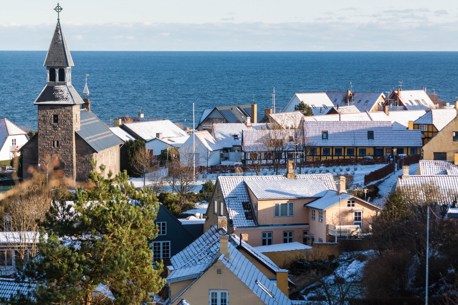 Wallpaper : blue, winter, sea, snow, Canon, Denmark, island, vinter ...