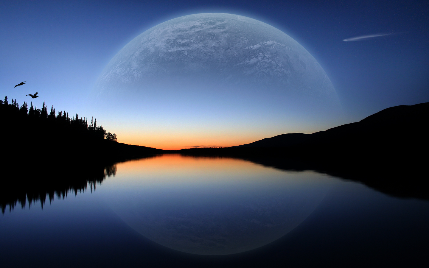 Tapety : 1440x900 pikseli, zachód słońca 1440x900 - wallhaven - 1589283 ...