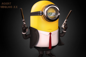 Wallpaper : illustration, nature, machine, Hitman, minions, screenshot ...