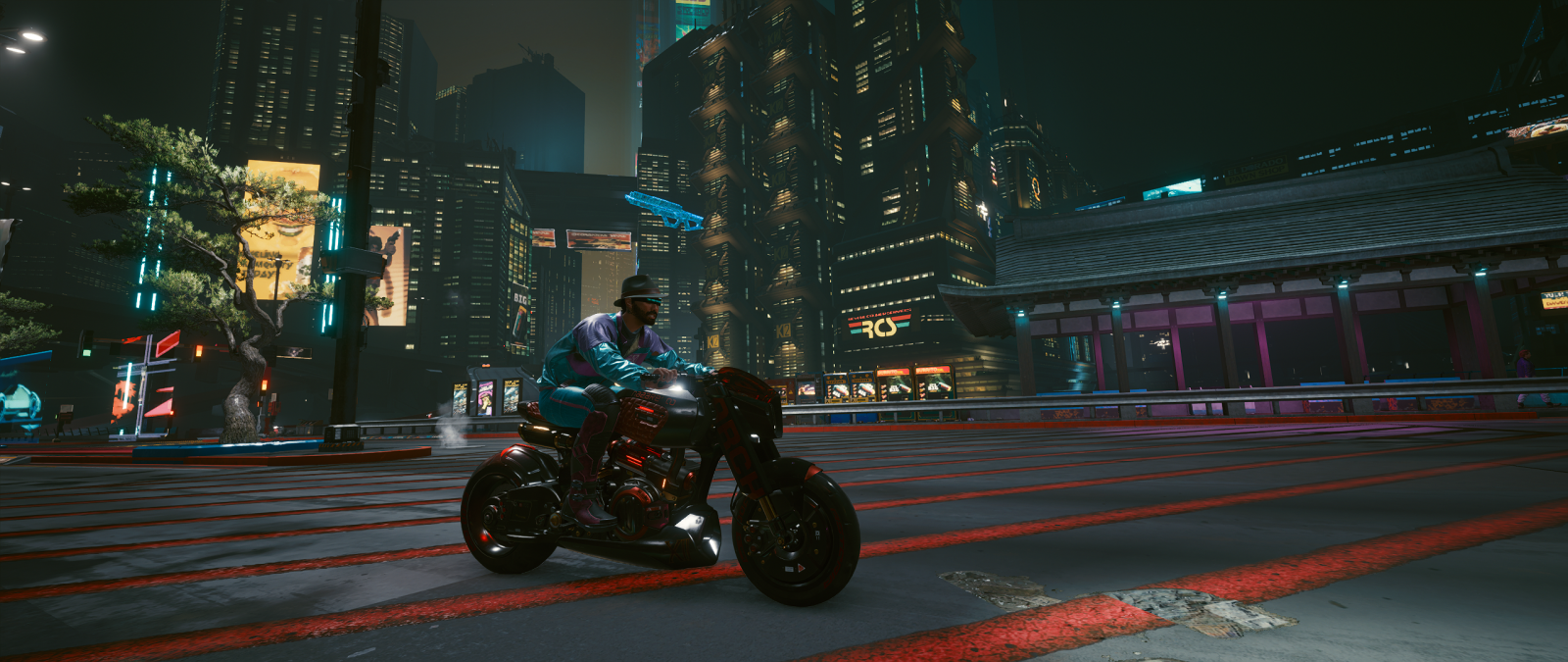 Tapety : Cyberpunk 2077, game capture, město, motocykl, ARCH Motorcycle 2560x1080 - yλman ...