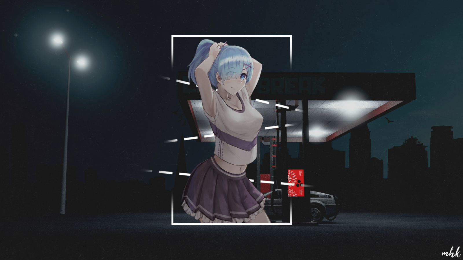 Wallpaper : anime girls, dark, night, Japan 1920x1080 - Surfs - 1562951 ...