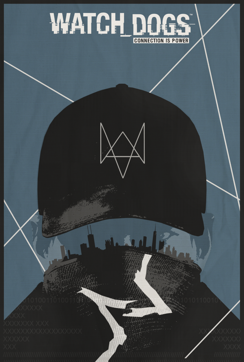 Wallpaper : Watch Dogs, game poster, Video Game Art, video games ...
