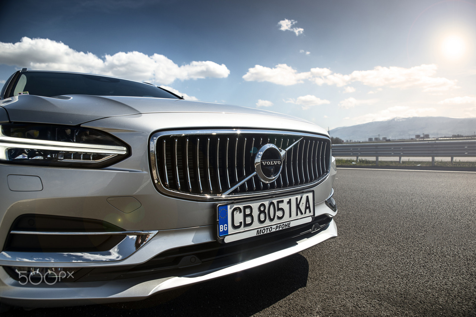 Baggrunde : dybdeskarphed, Volvo V90 CC, bil, tæt på, asfalt 2048x1367 ...