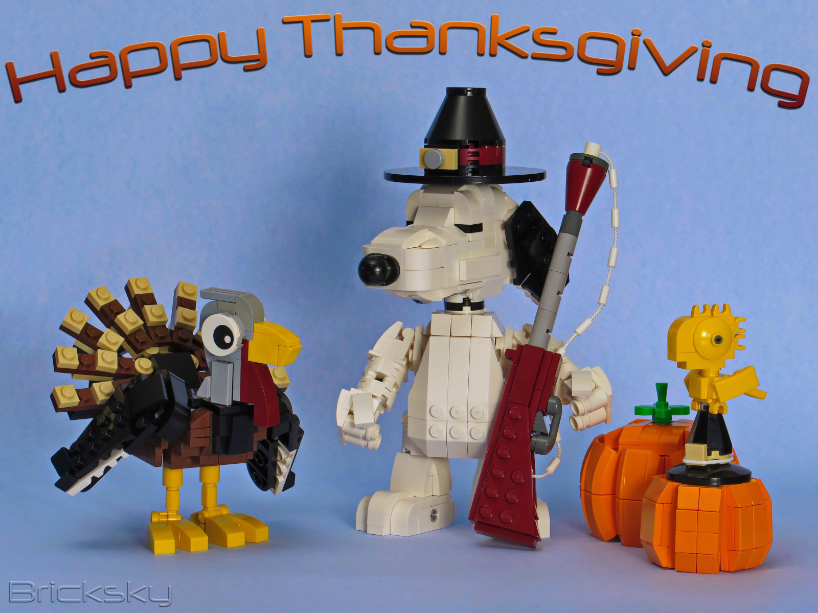 Wallpaper : Thanksgiving, dog, bird, beagle, hat, Turkey, pumpkin, gun ...