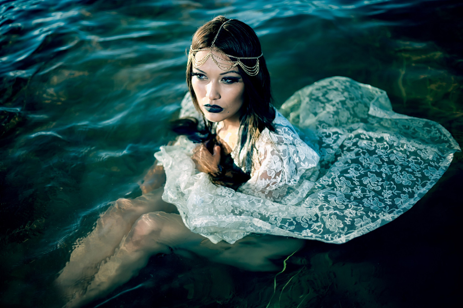 Wallpaper : women, photography, blue, underwater, mythology, beauty ...