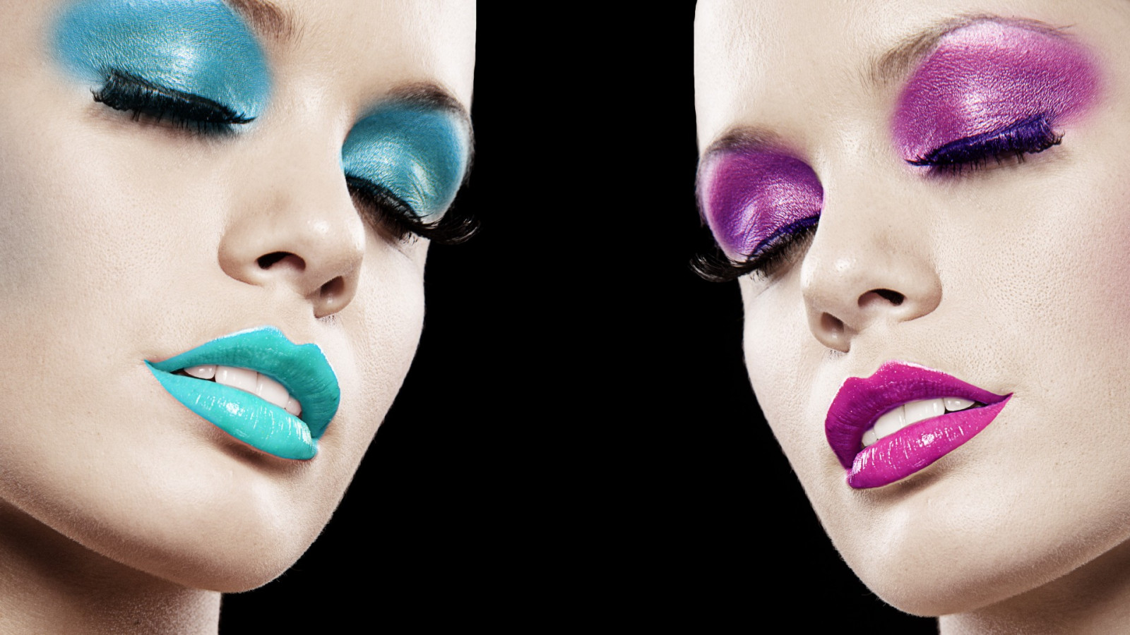 Ingyenes háttérképek : arc, nők, modell, egyszerű háttér, csukott ...