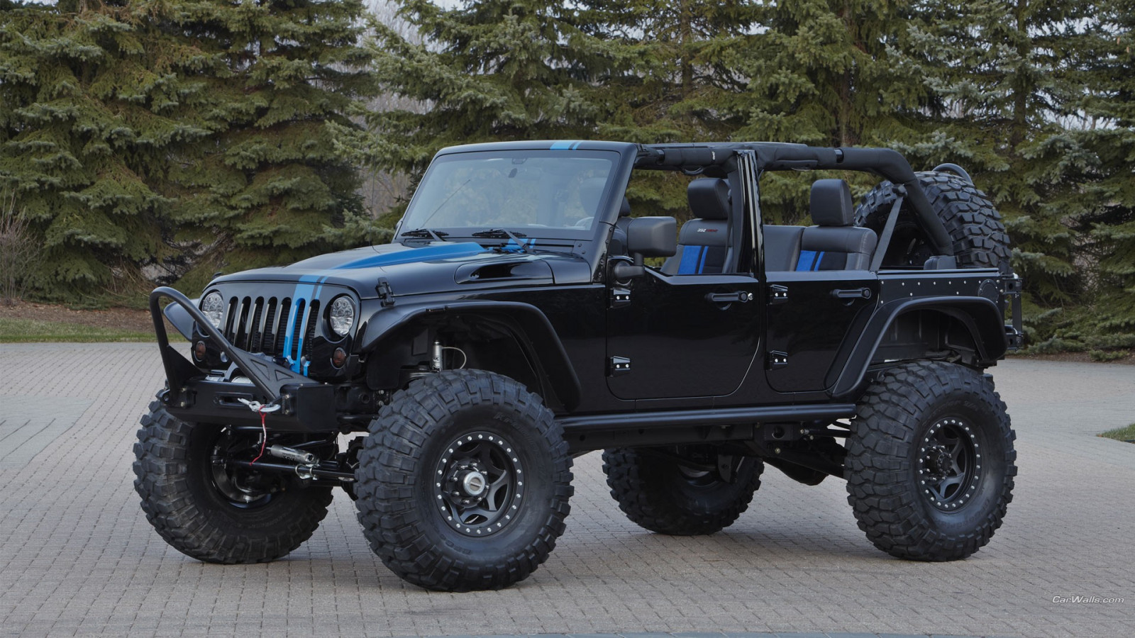 Wallpaper : mobil hitam, Jip, Jeep Wrangler, roda, kendaraan darat ...