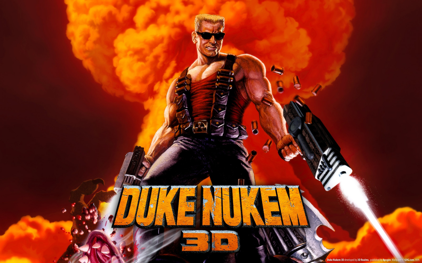デスクトップ壁紙 : デューク・ヌケム, duke nukem 3d, ヒーロー, 銃 1920x1200 - wallup ...