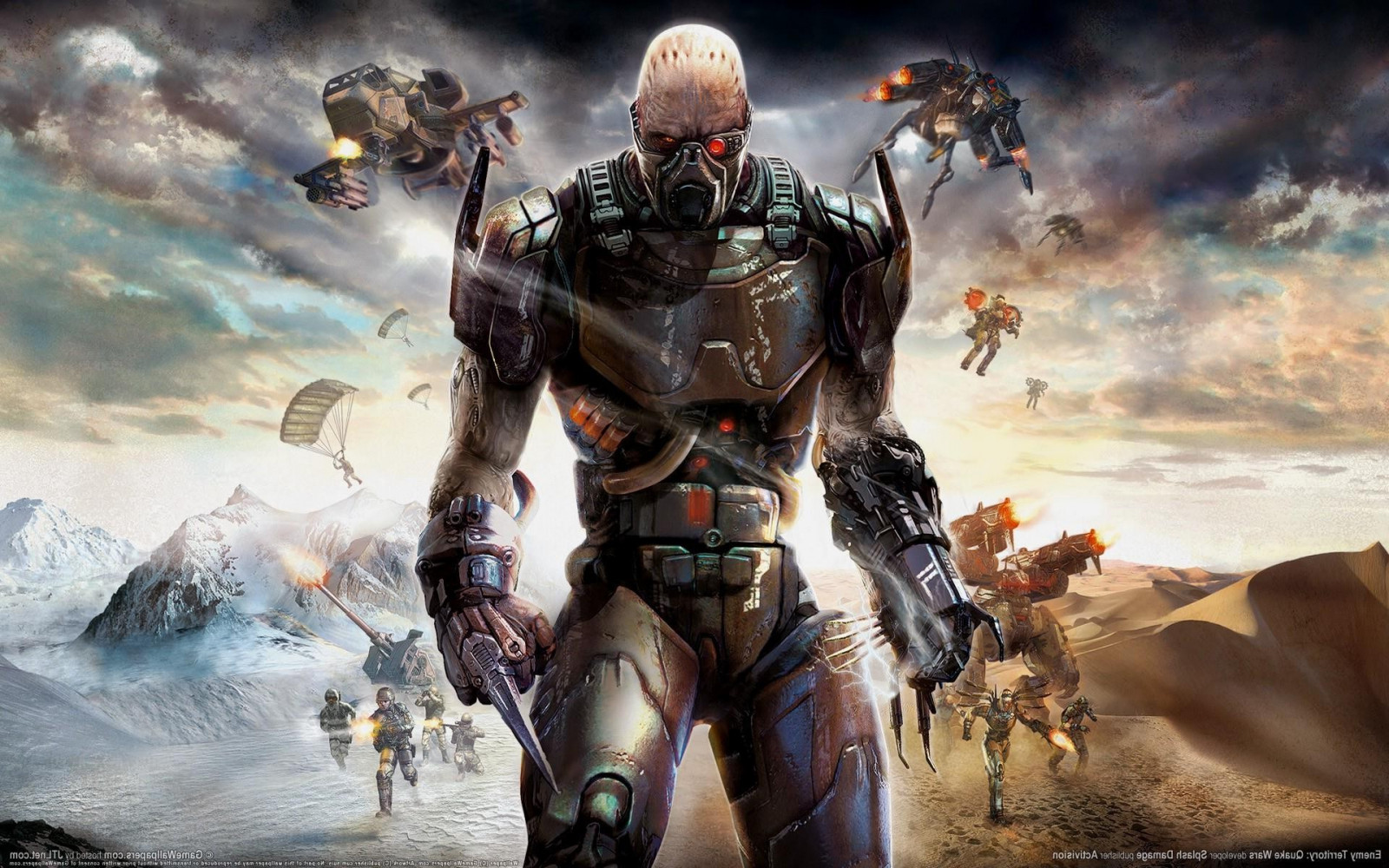 Wallpaper : 1920x1200 px, Enemy Territory Quake Wars, strogg, video ...