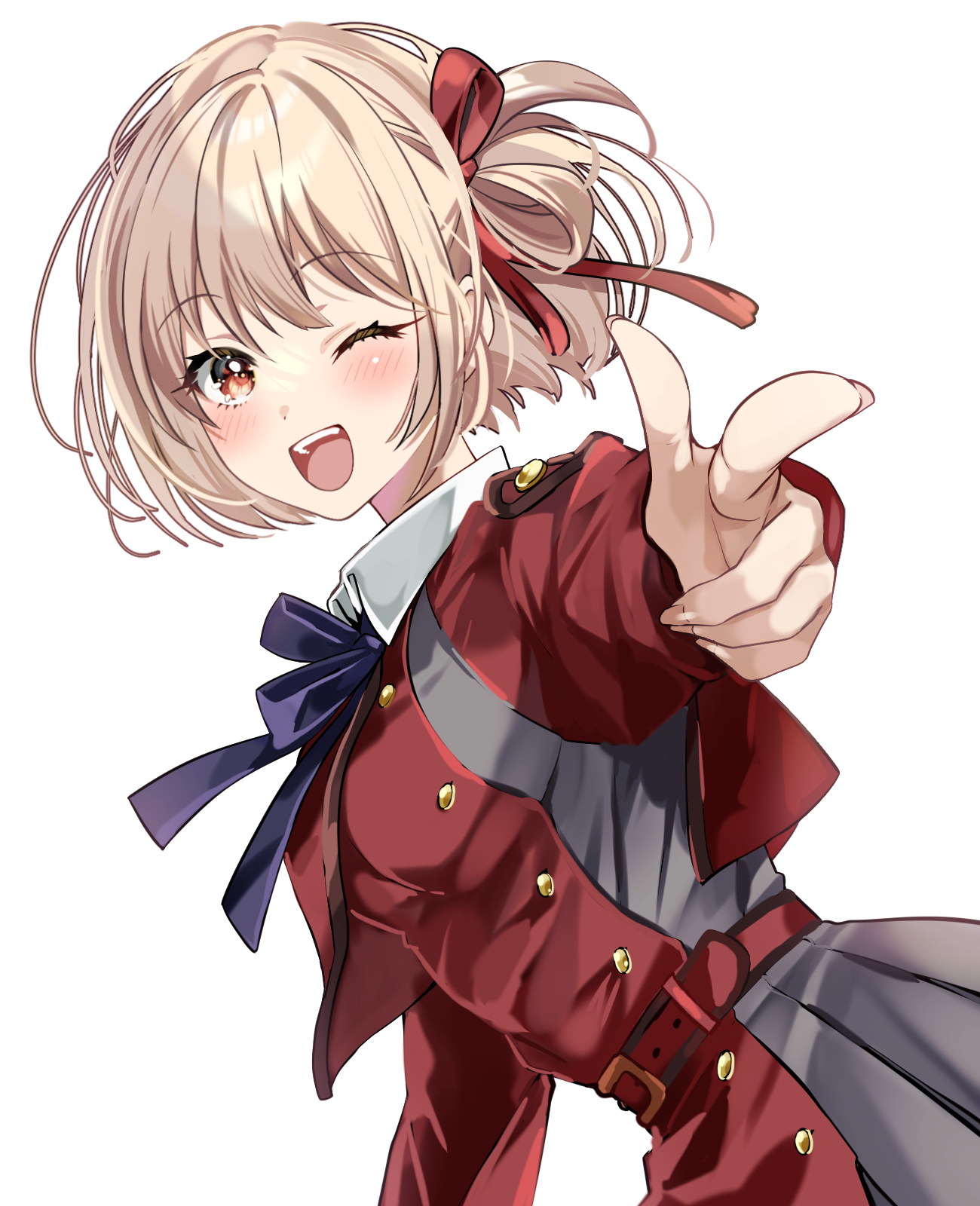 배경 화면 : Lycoris Recoil, Nishikigi Chisato, 애니메이션 소녀들 1300x1600 ...