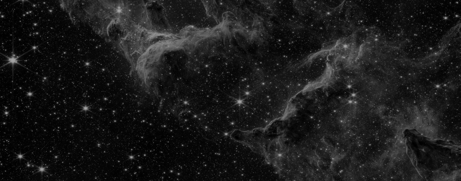 Wallpaper : space, monochrome, stars, galaxy 3440x1353 - Konozettoda ...