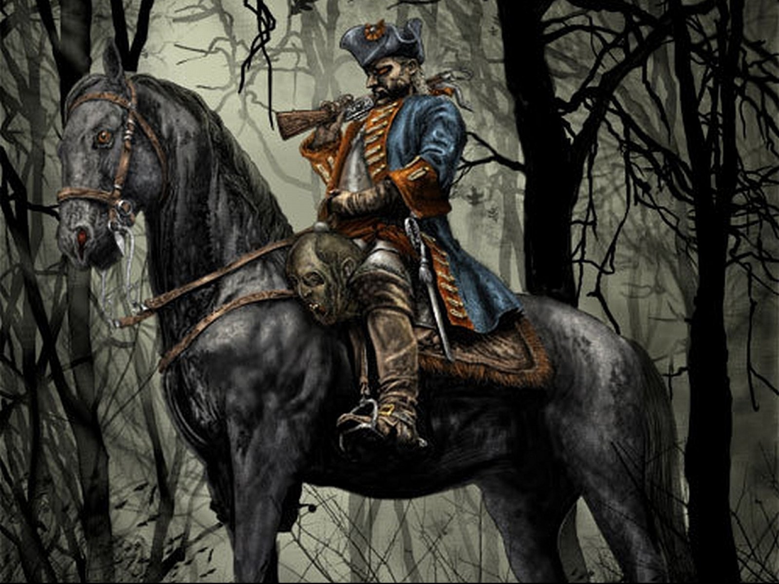 Wallpaper : 1600x1200 px, ART, artistic, creepy, dark, evil, horror ...