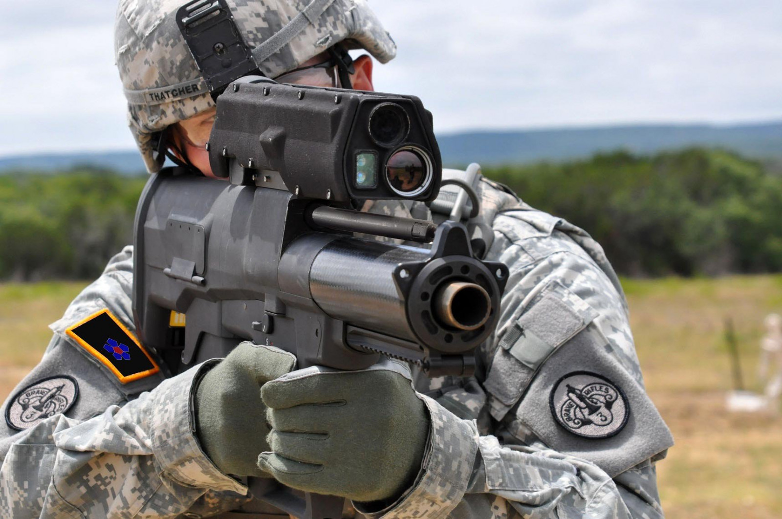 Wallpaper : 1716x1140 px, and, big, gun, his, soldier 1716x1140 ...