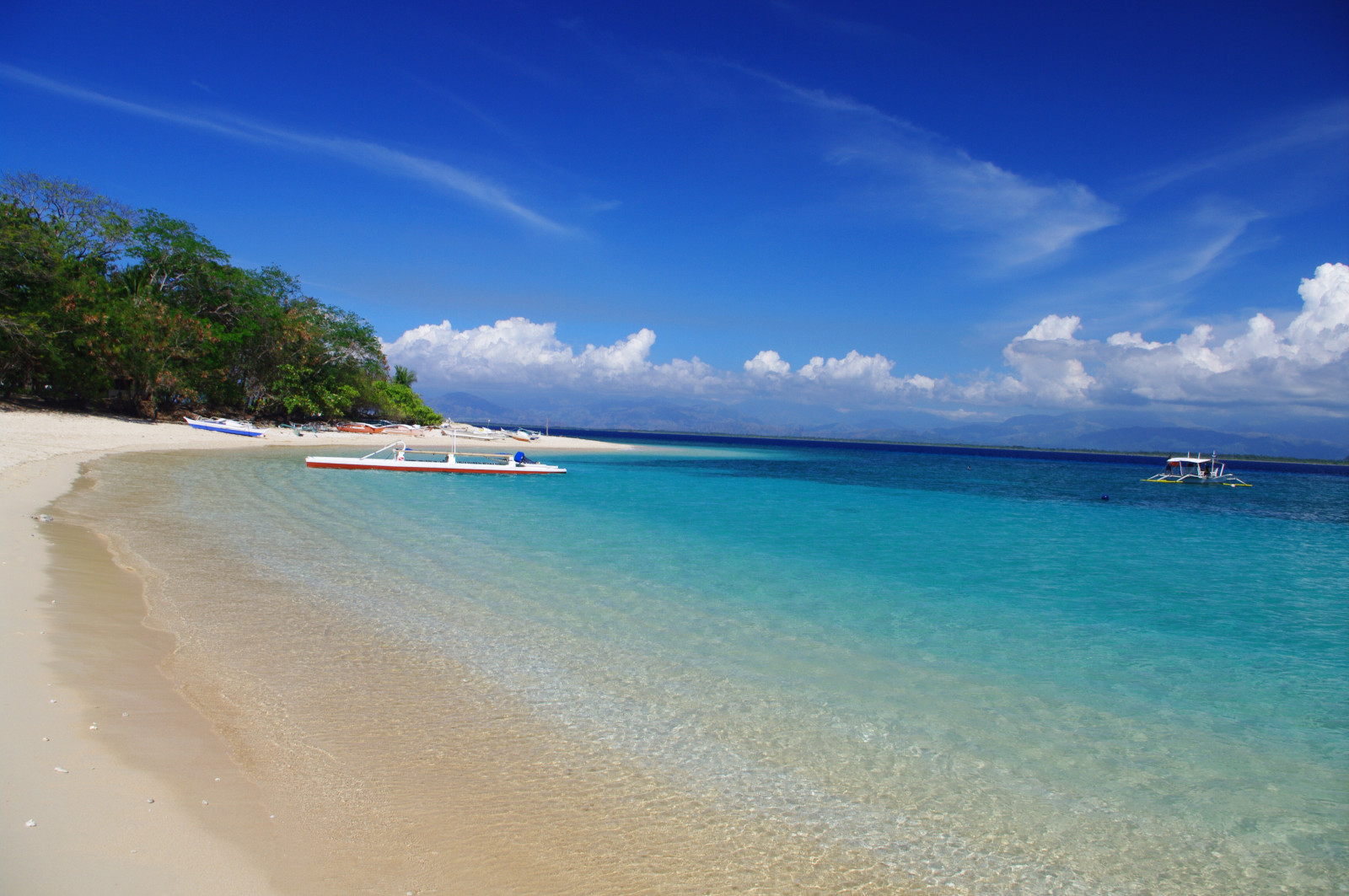 Wallpaper : islands, island, Philippines, landscape, boat, sea ...