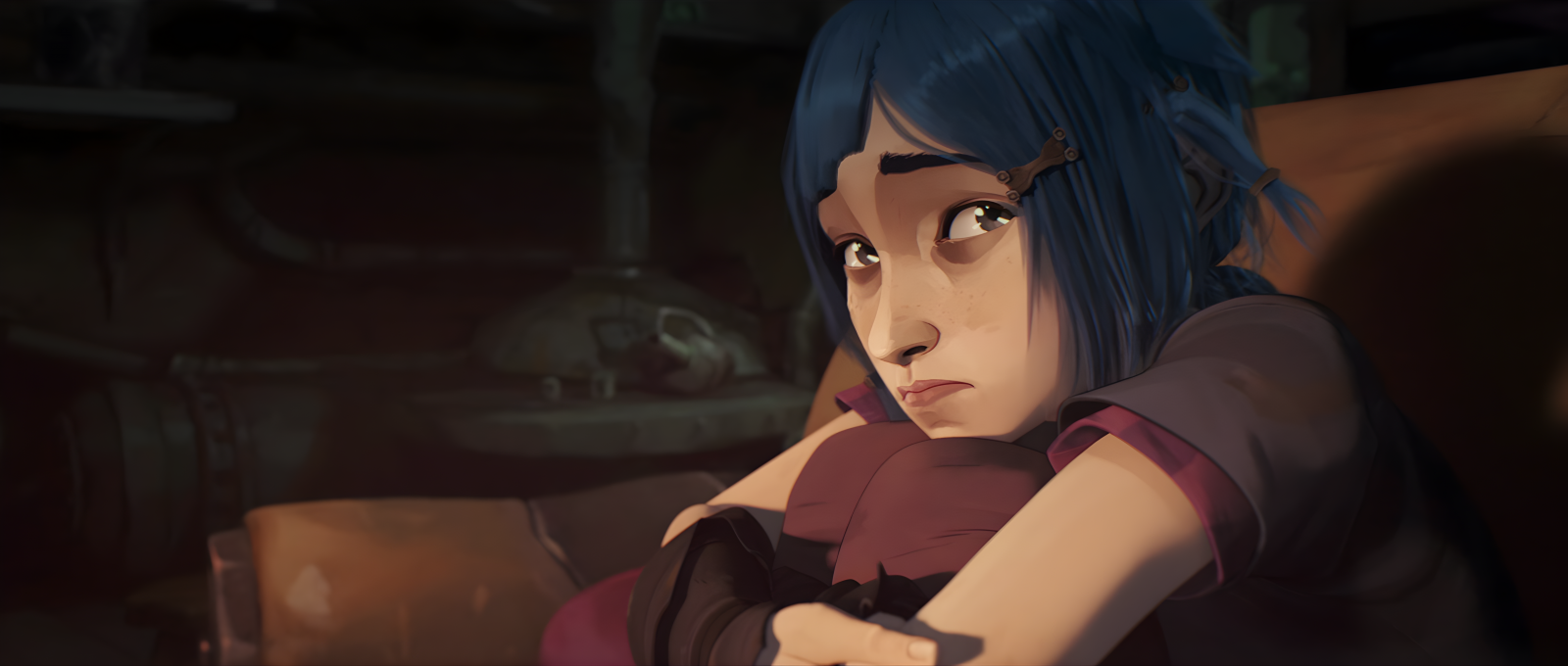 Wallpaper : Jinx League of Legends, League of Legends, arcane, Netflix ...