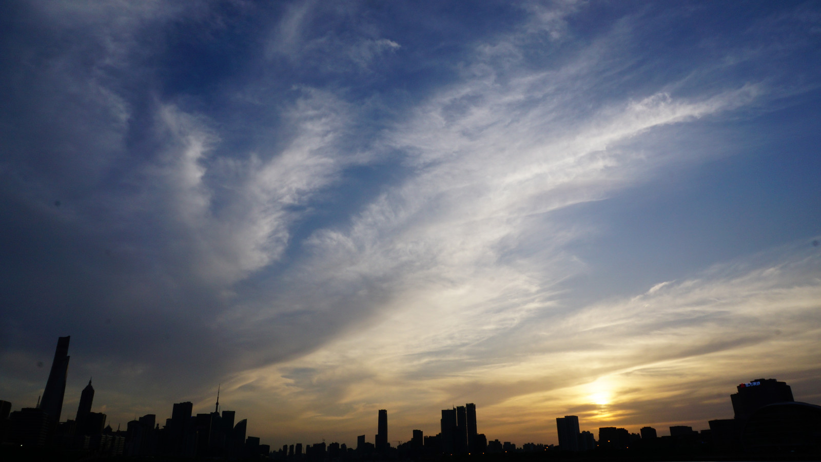 Wallpaper : cityscape, sunset, nature, Shanghai 6000x3376 - zuko4 ...