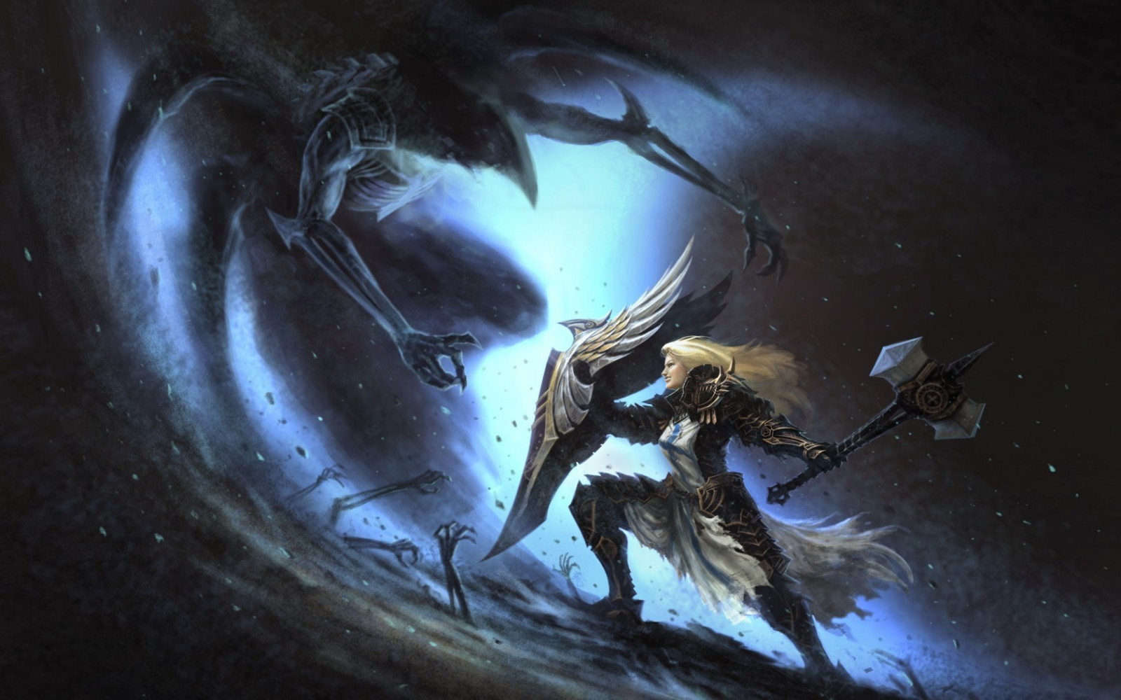 Wallpaper : 1680x1050 px, Diablo III, digital art, fantasy art, video ...