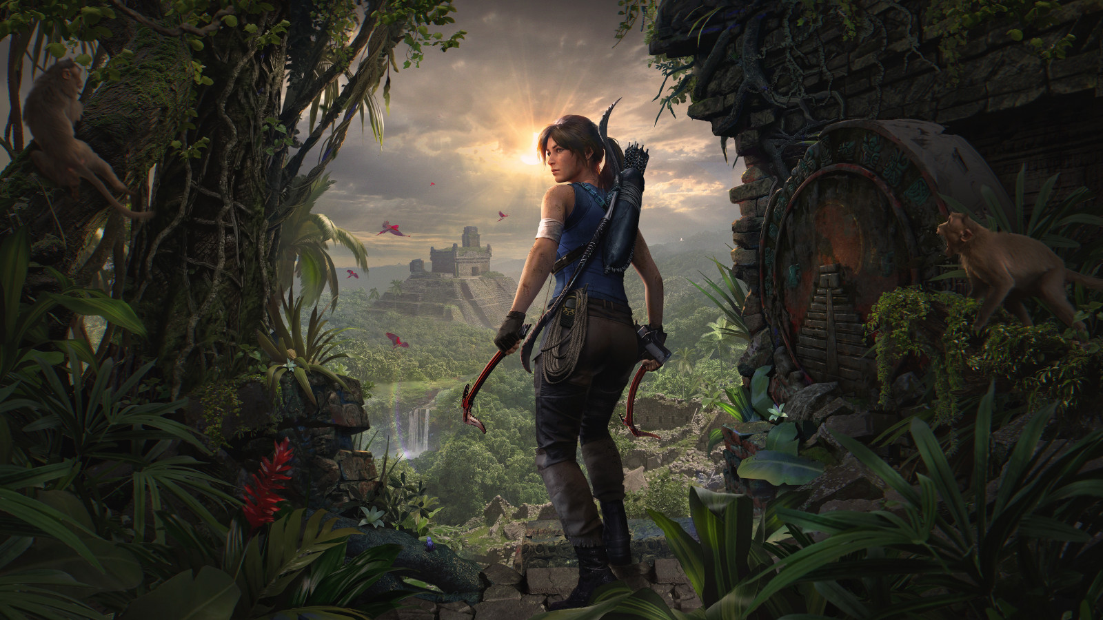 Wallpaper : Lara Croft, Shadow of the Tomb Raider, Tomb Raider ...