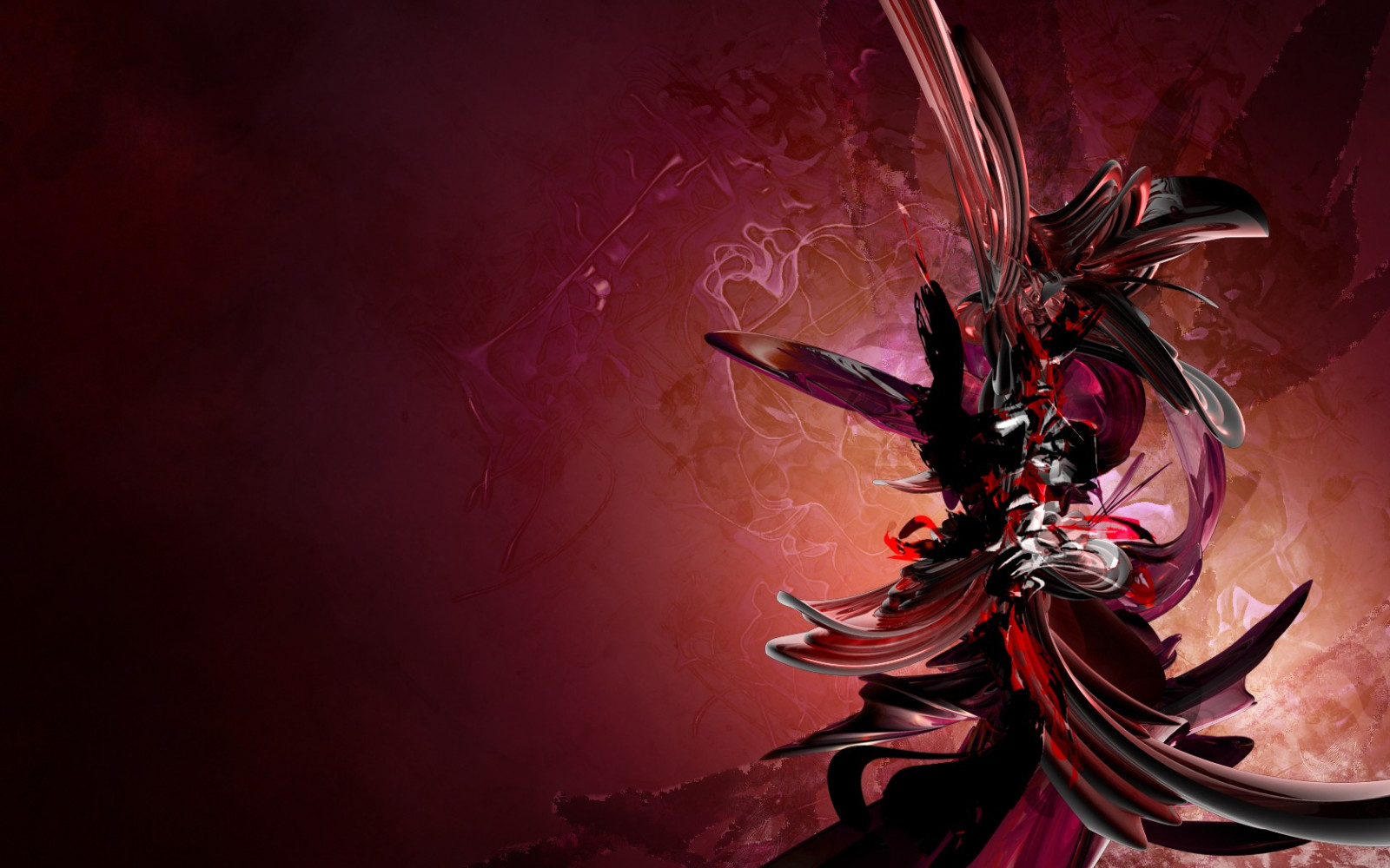 Wallpaper : illustration, anime, abstract, demon, darkness, graphics ...