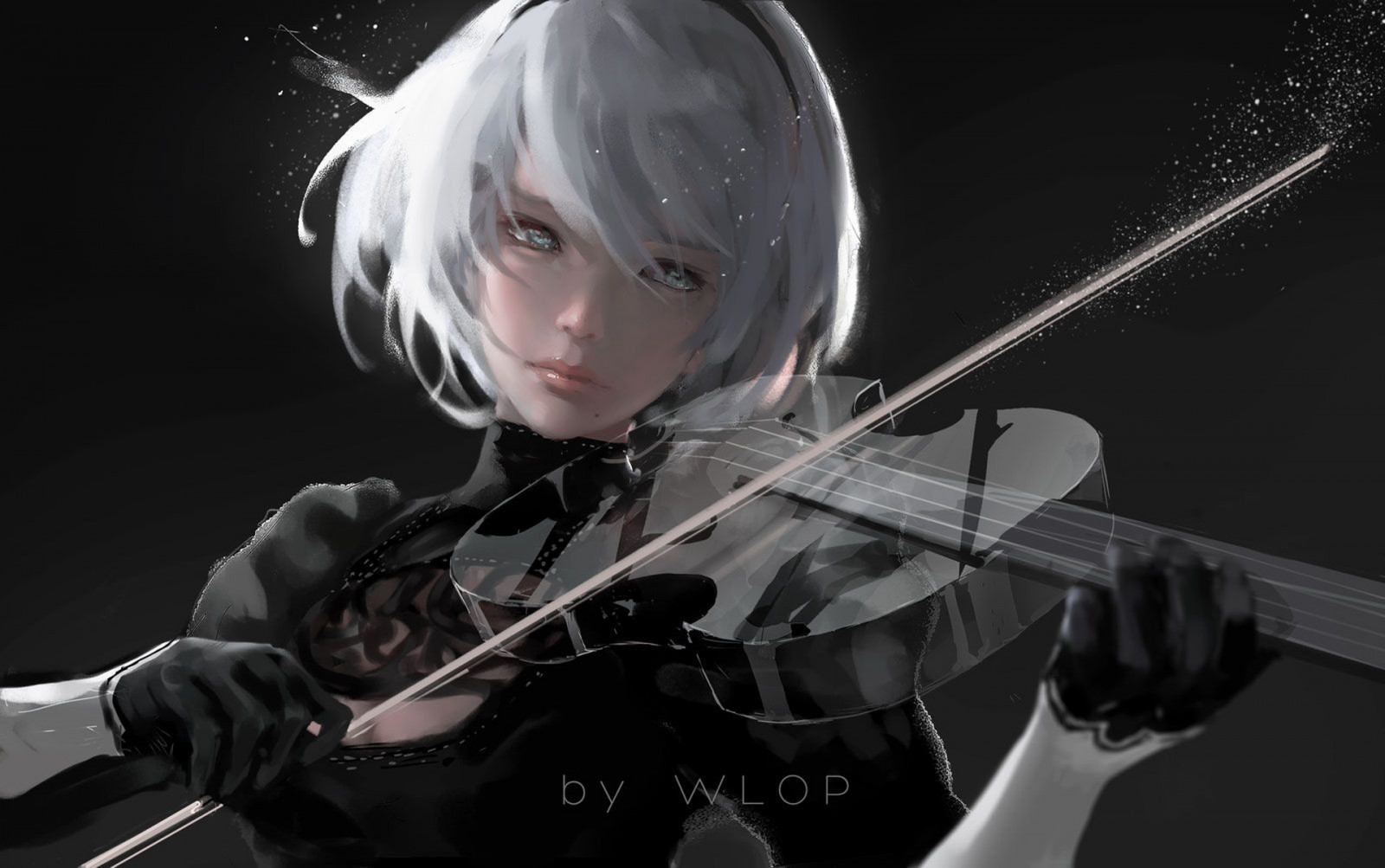 Papel De Parede : Wlop, Obra De Arte, Mulheres, Arte Digital, Anime