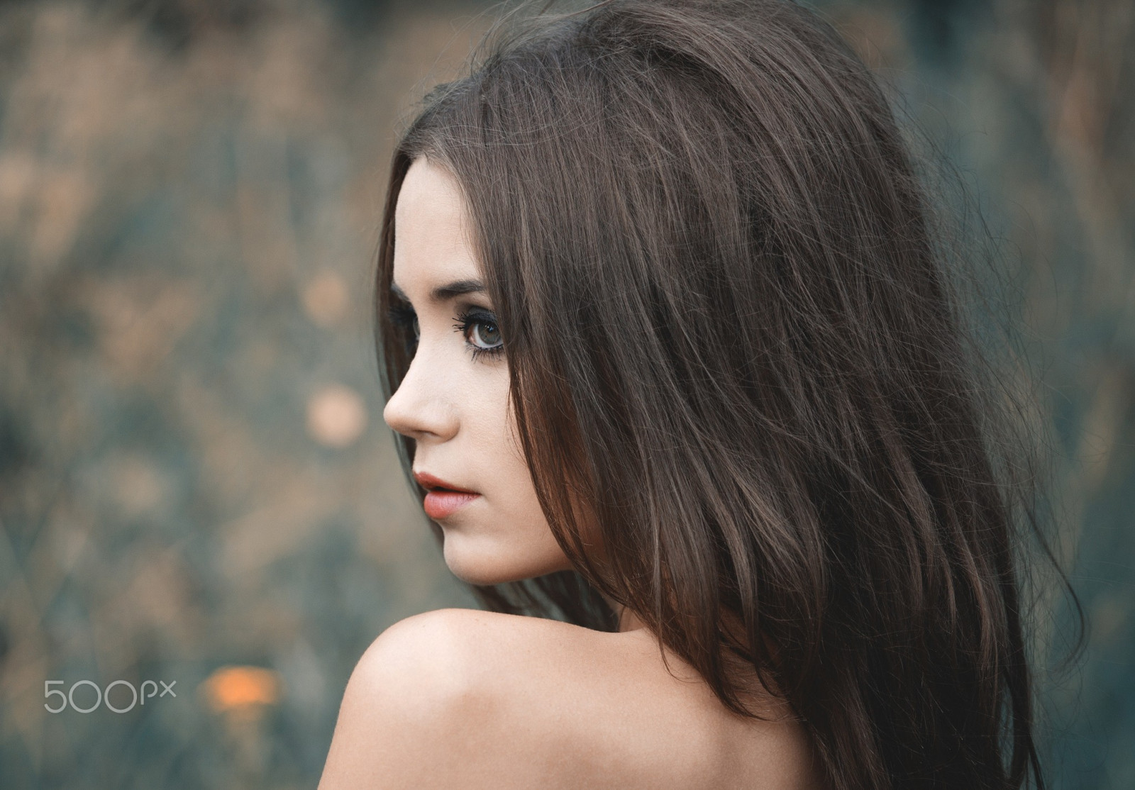 Wallpaper Face Women Outdoors 500px Model Depth Of Field Eyes