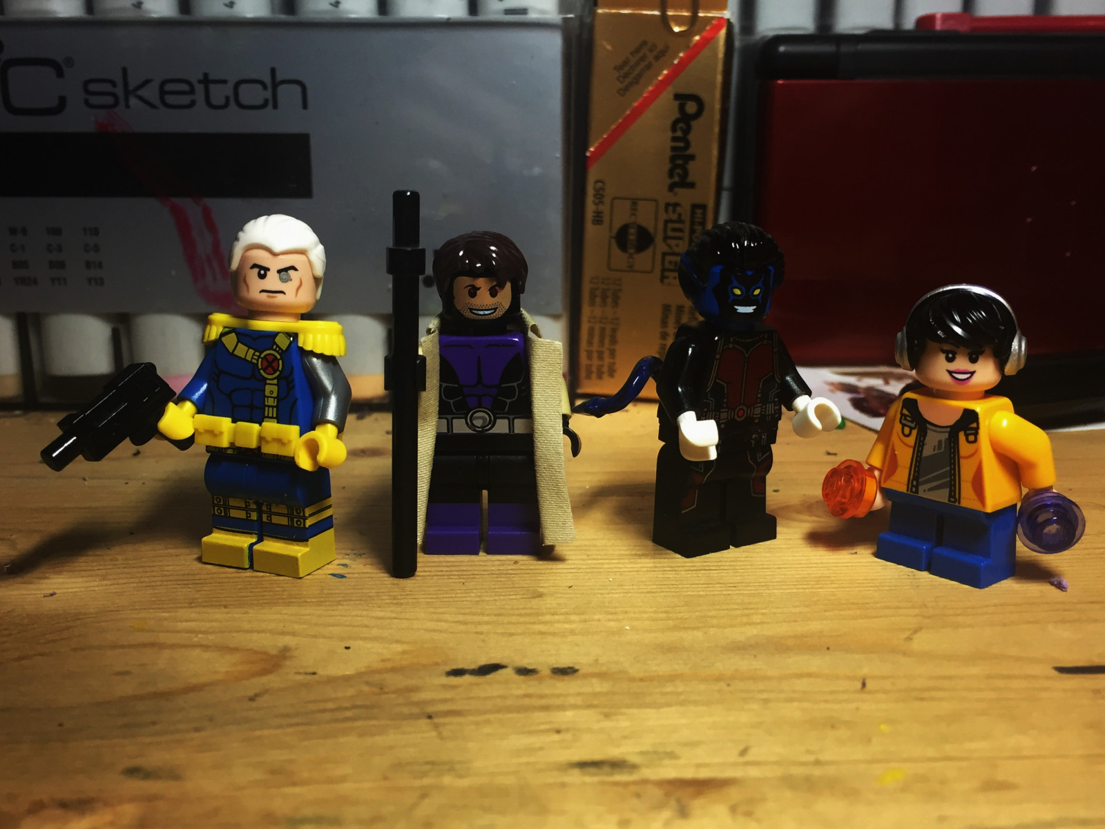 Wallpaper : LEGO, xmen, Kabel, Langkah pertama, Nightcrawler, ulang ...