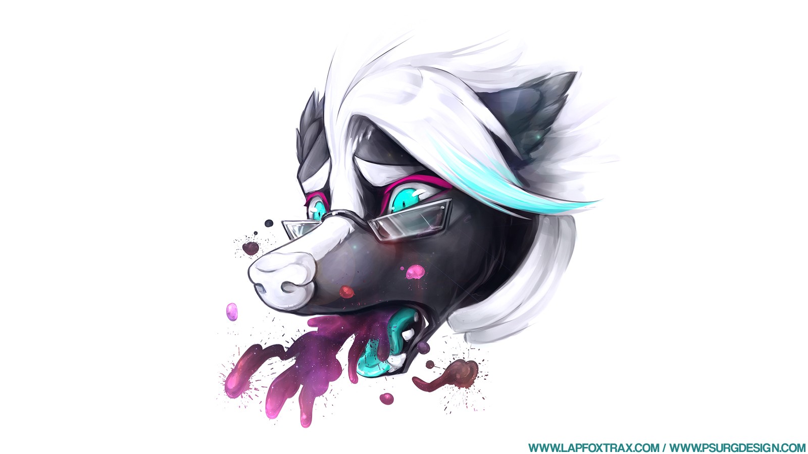 วอลเปเปอร์ : ภาพประกอบ, อะนิเมะ, เพลง, การ์ตูน, Lapfox Trax 1600x900 ...