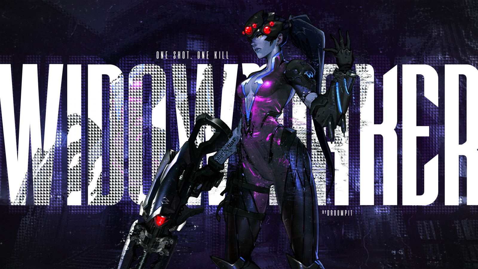 배경 화면 : 초과 시청, Widowmaker Overwatch, 지형도, 블랙 위도우 오버 왓치, 소설 2560x1440 ...
