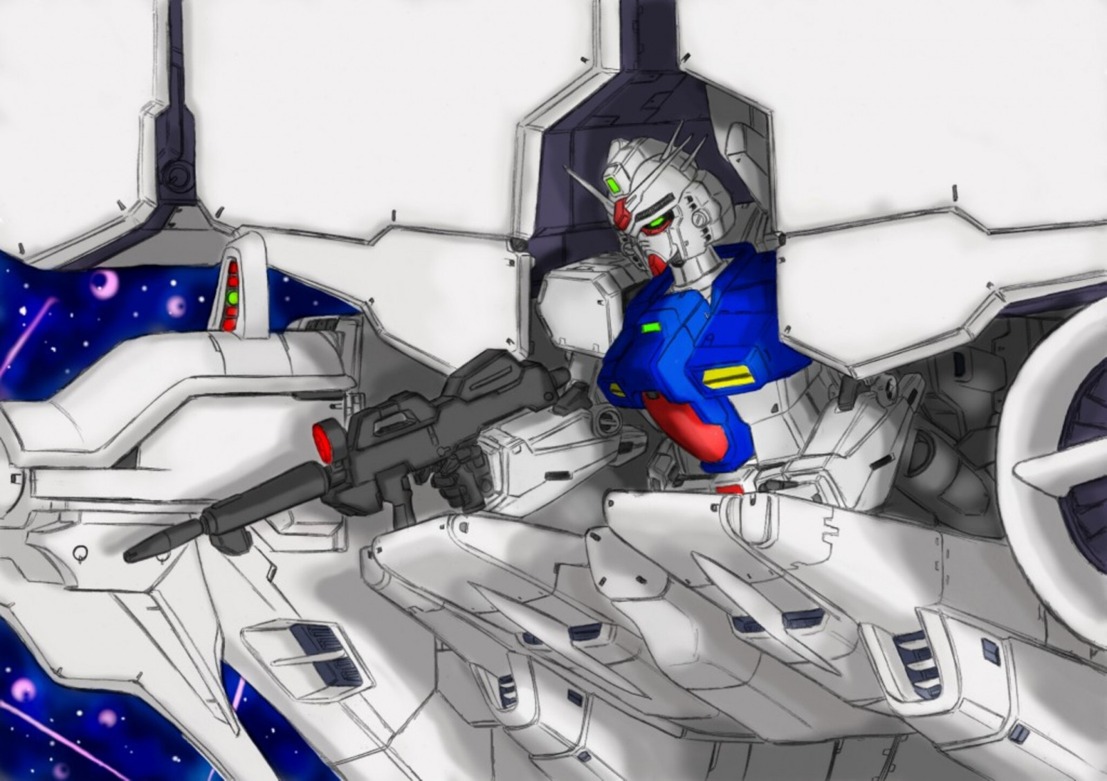 Sfondi : GP03 Gundam Dendrobium, Mobile Suit Gundam 0083 Stardust ...