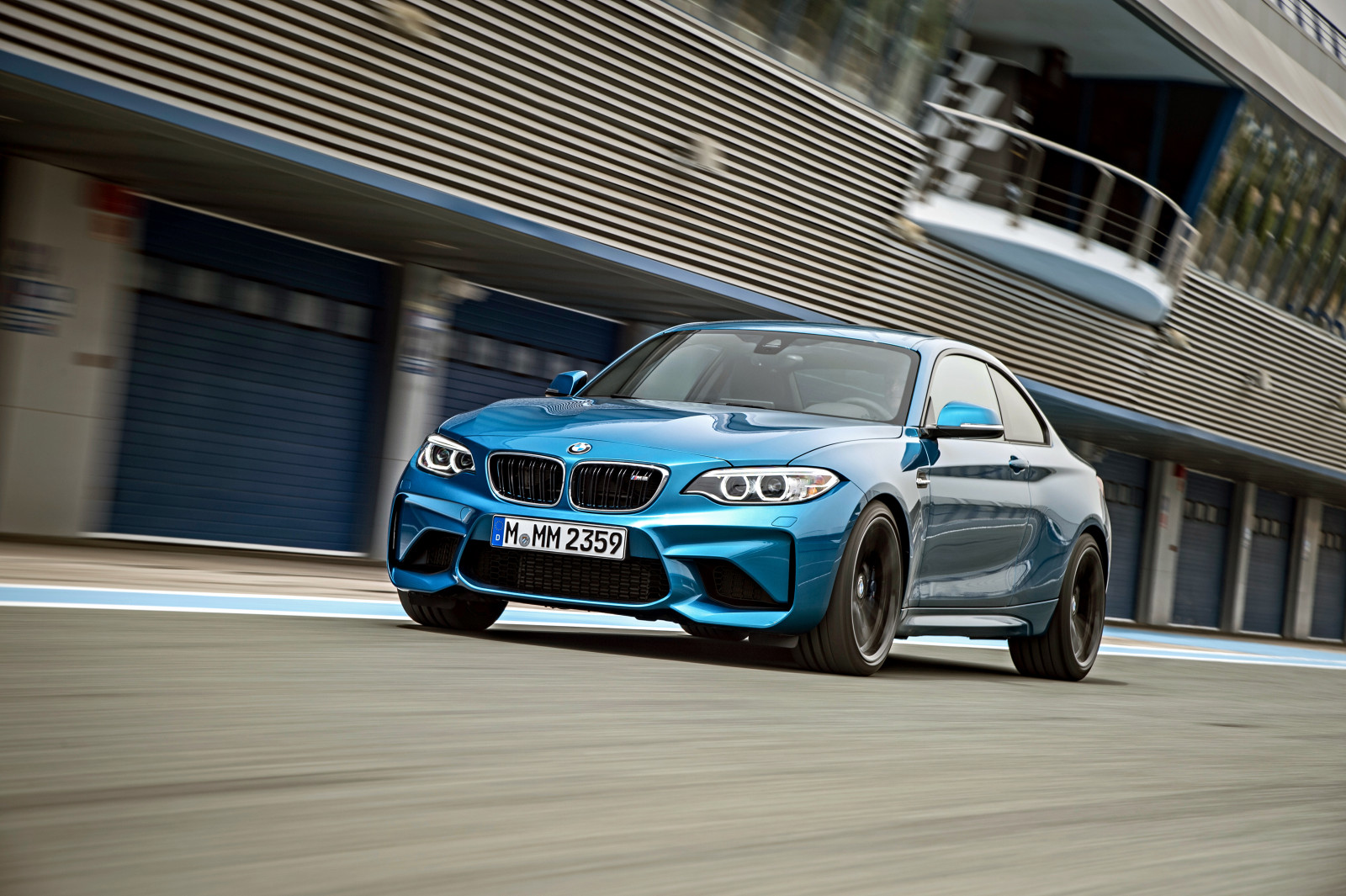 วอลเปเปอร์ : BMW, M2, f87, มุมมองด้านหน้า, สีน้ำเงิน 5120x3408 - wallup ...