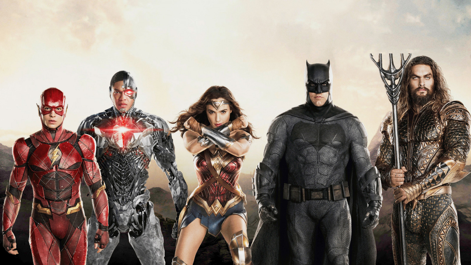 Wallpaper : Batman, Wonder Woman, Aquaman, The Flash, Justice League ...