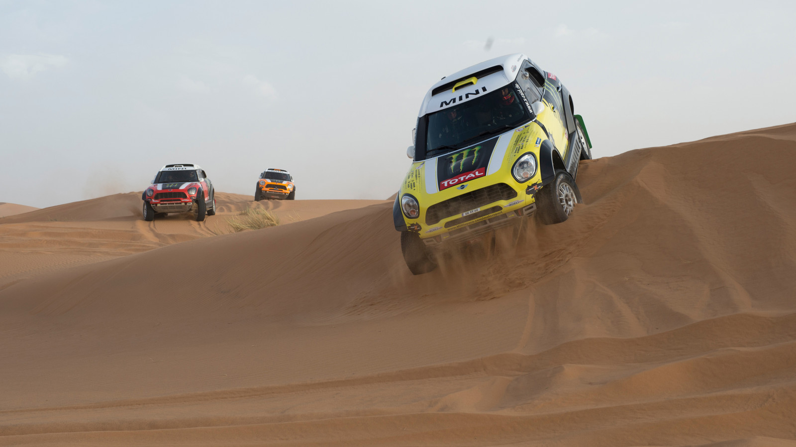 Wallpaper : Mini Cooper, car, desert, Sand Dunes 2560x1440 - zanasea ...